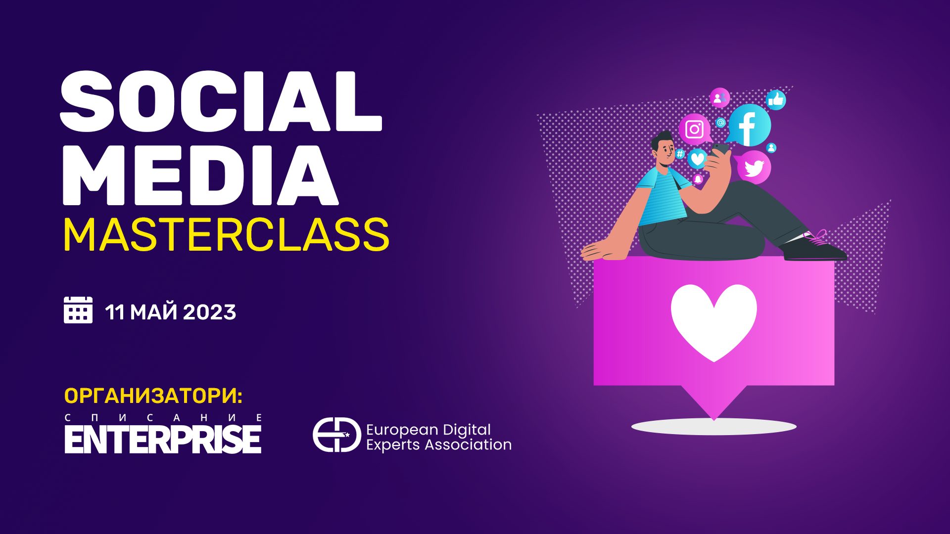 Social Media Masterclass - Masterclass Eurodea